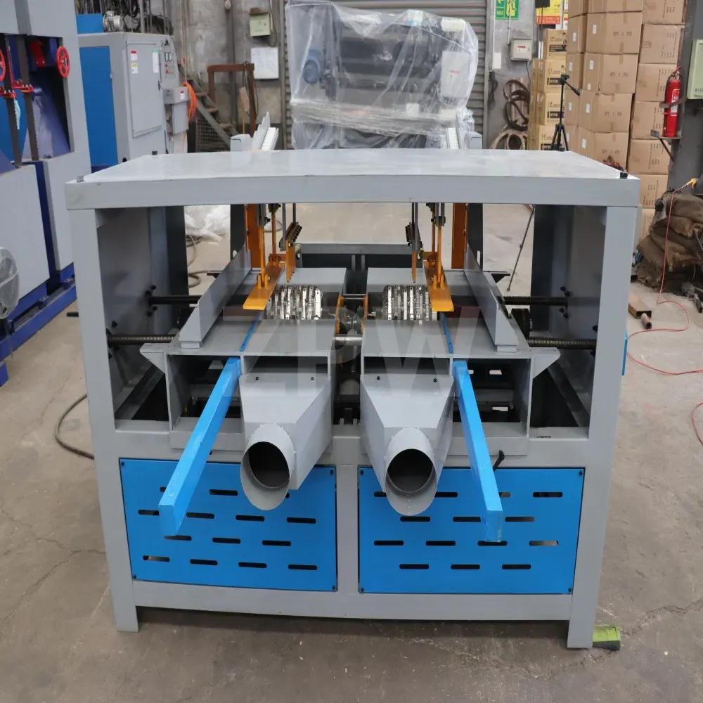 Efficient Double-Head Wooden Pallet Notcher for Stringer Pallet Notching