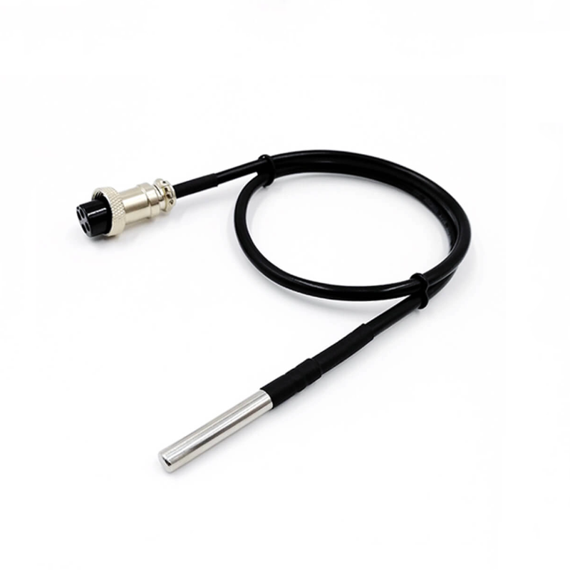 OD6x50mm DS18B20 Digital Temperature Sensor with GX12 Connector for ...
