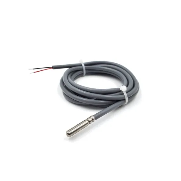 2-wire Diagram DS18B20 Temperature Sensor with Silicone Cable