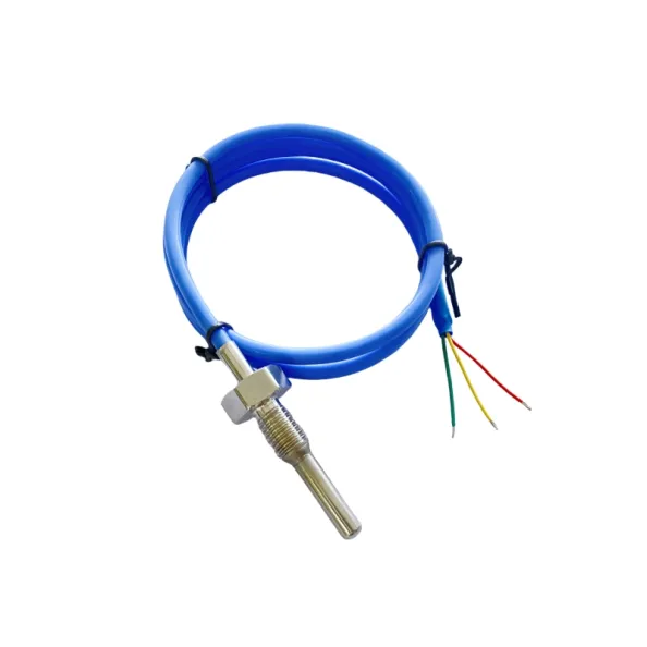 Customized PT100 Temperature Sensor with Threaded Housing
