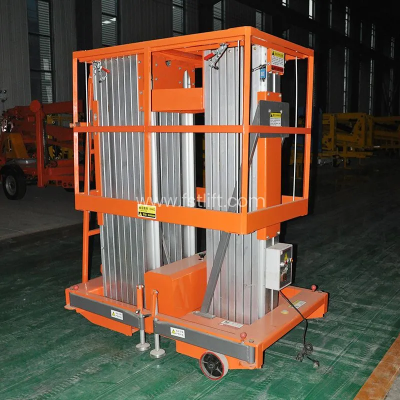 What are the latest advancements in vertical mast lift technology?