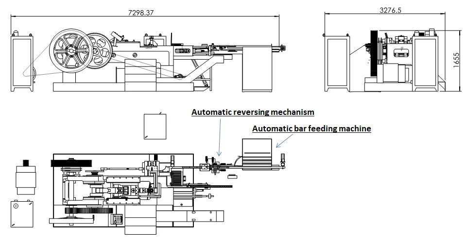 Horizontal Forging Bolt Hot Heading Machine, Automatic Hot Heading ...