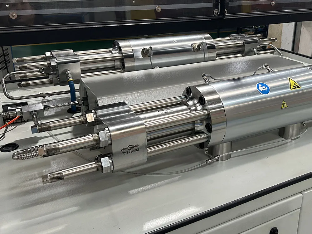 Dual intensifier pumps in waterjet cutting machines offer several ...