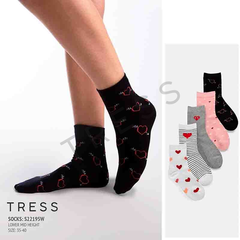 heart socks,red heart socks,socks