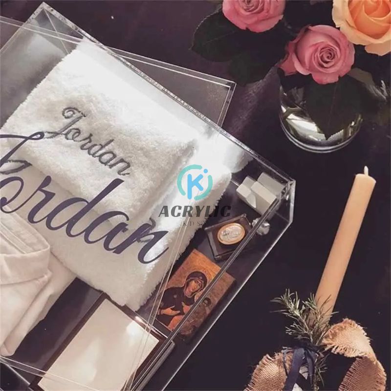 Clear Acrylic Keepsake Box