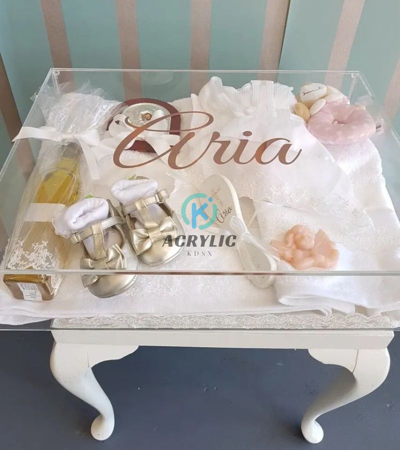 Clear Acrylic Keepsake Box