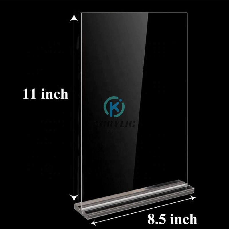 Acrylic t-Shape Table Top Display Stand