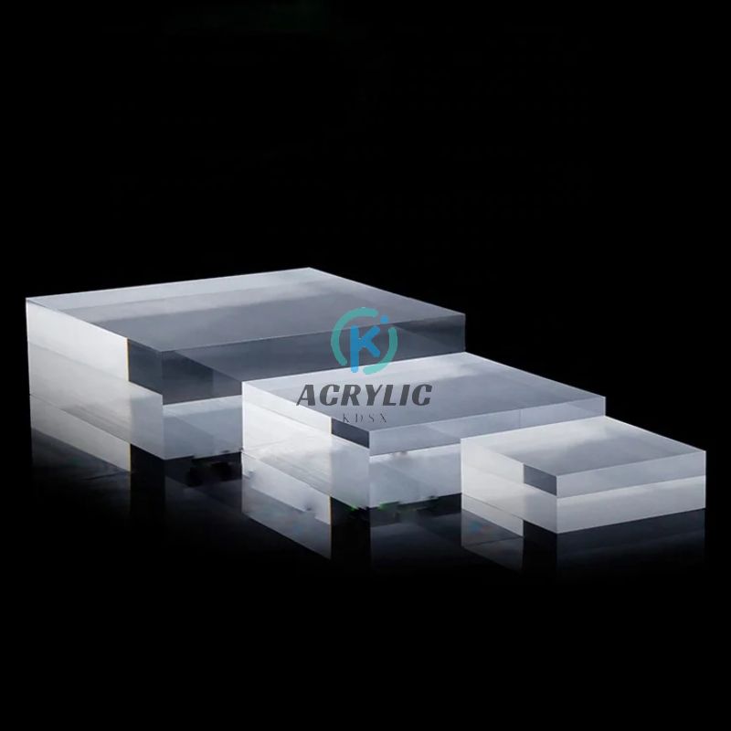 Acrylic Logo Block, Transparent Acrylic Blocks with logo imprinted