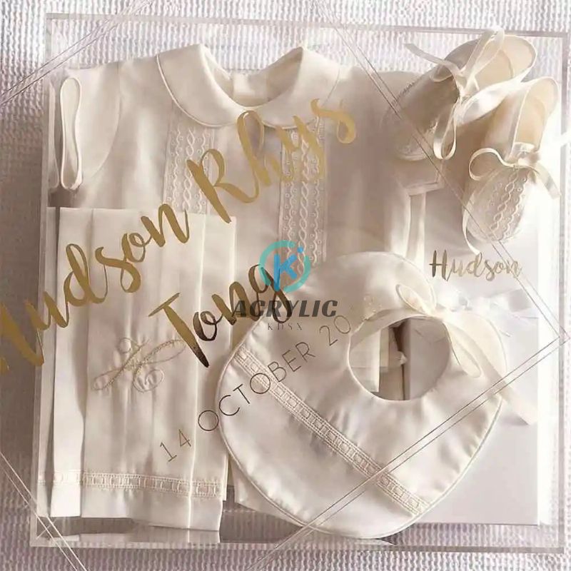 Clear Acrylic Keepsake Box