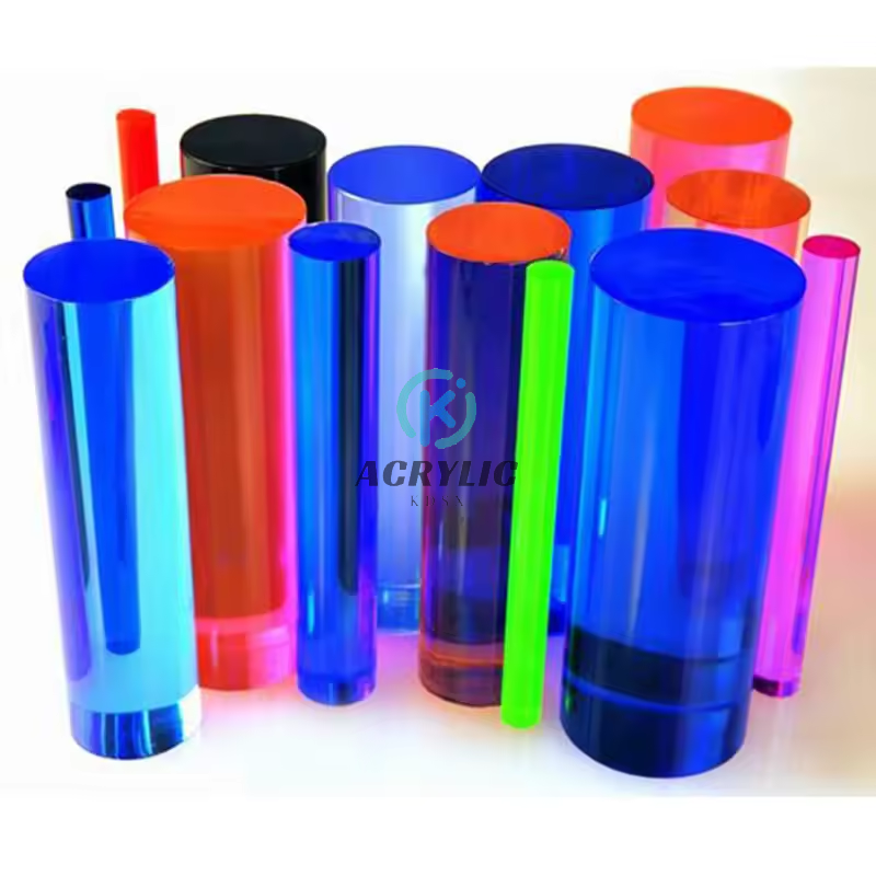 Acrylic colorful rod extruded curtain decorative