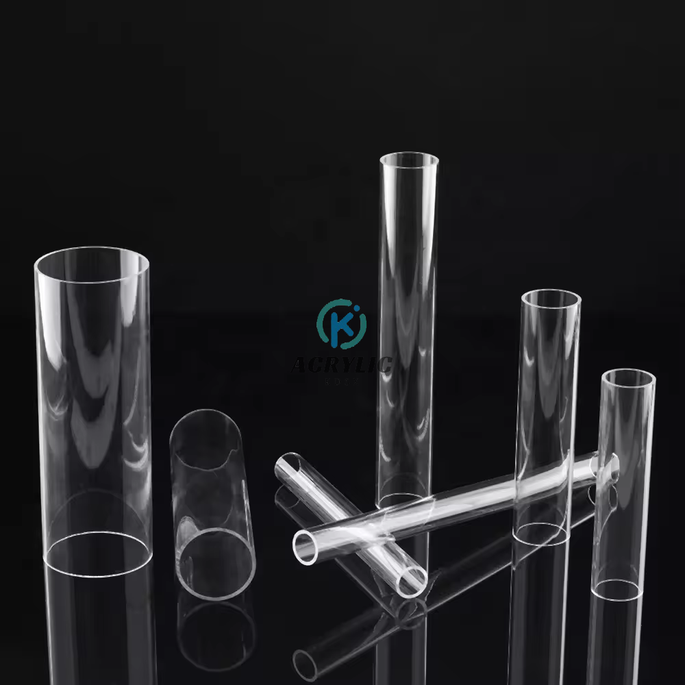 PMMA tube, extruded acrylic tube, color clear pipe