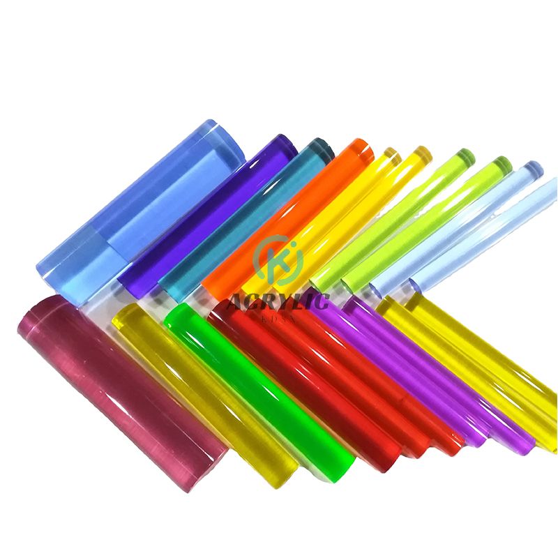 Acrylic colorful rod extruded curtain decorative