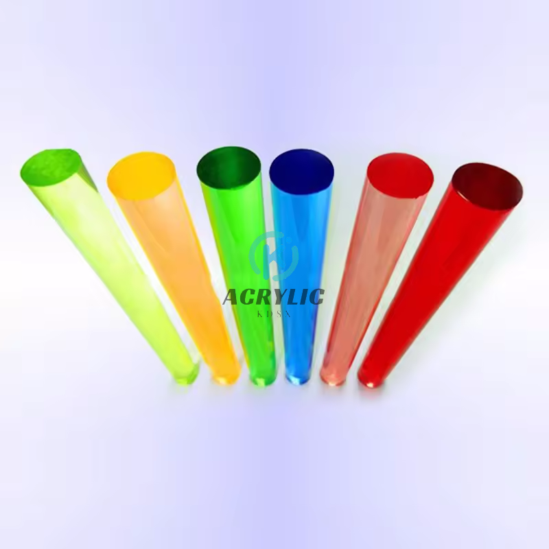 Acrylic colorful rod extruded curtain decorative