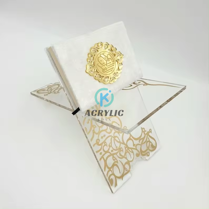 Custom made Acrylic Quran stand Holder for gift