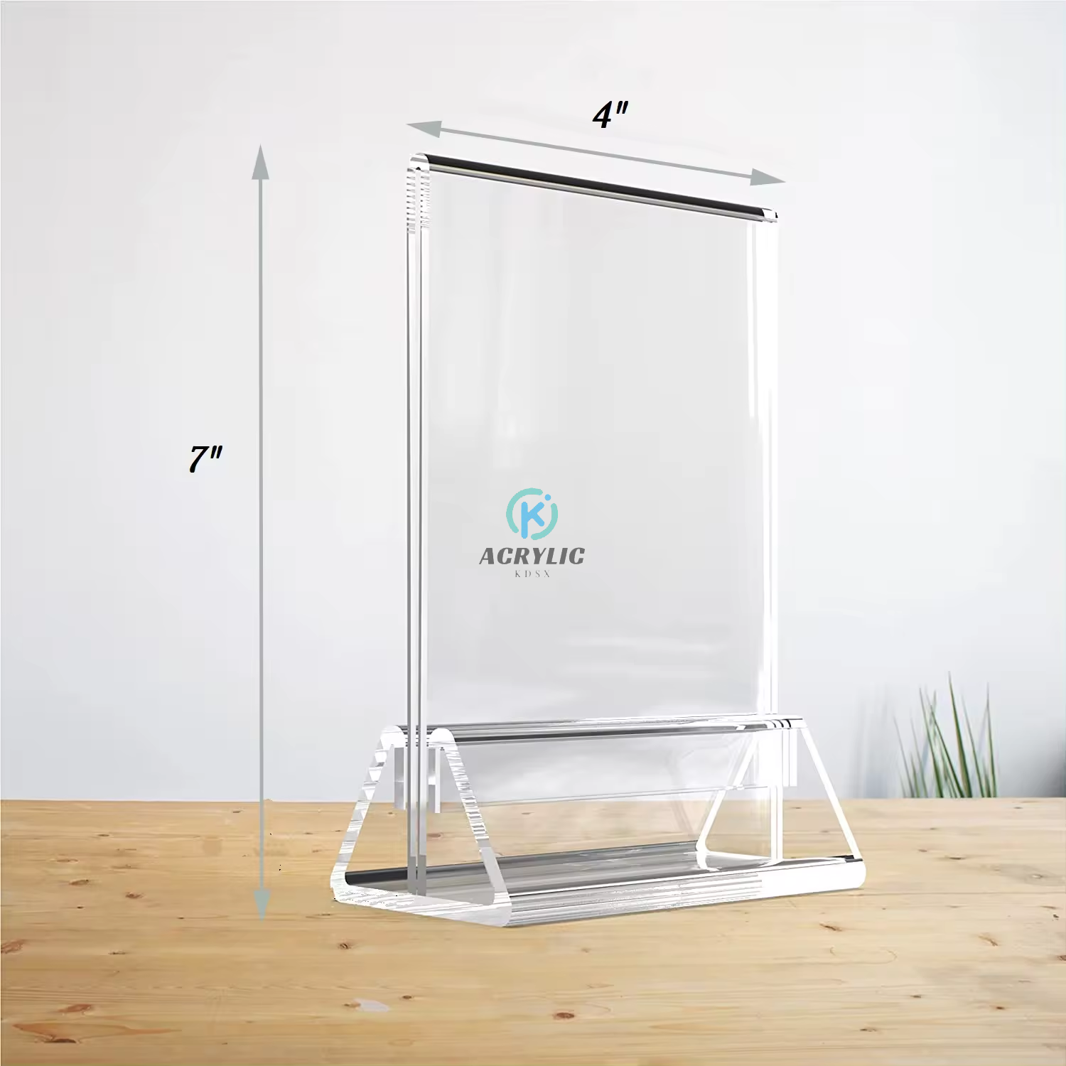 Clear acrylic sign holder picture poster frames