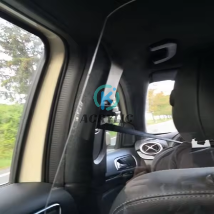acrylic dividers for car taxi driver