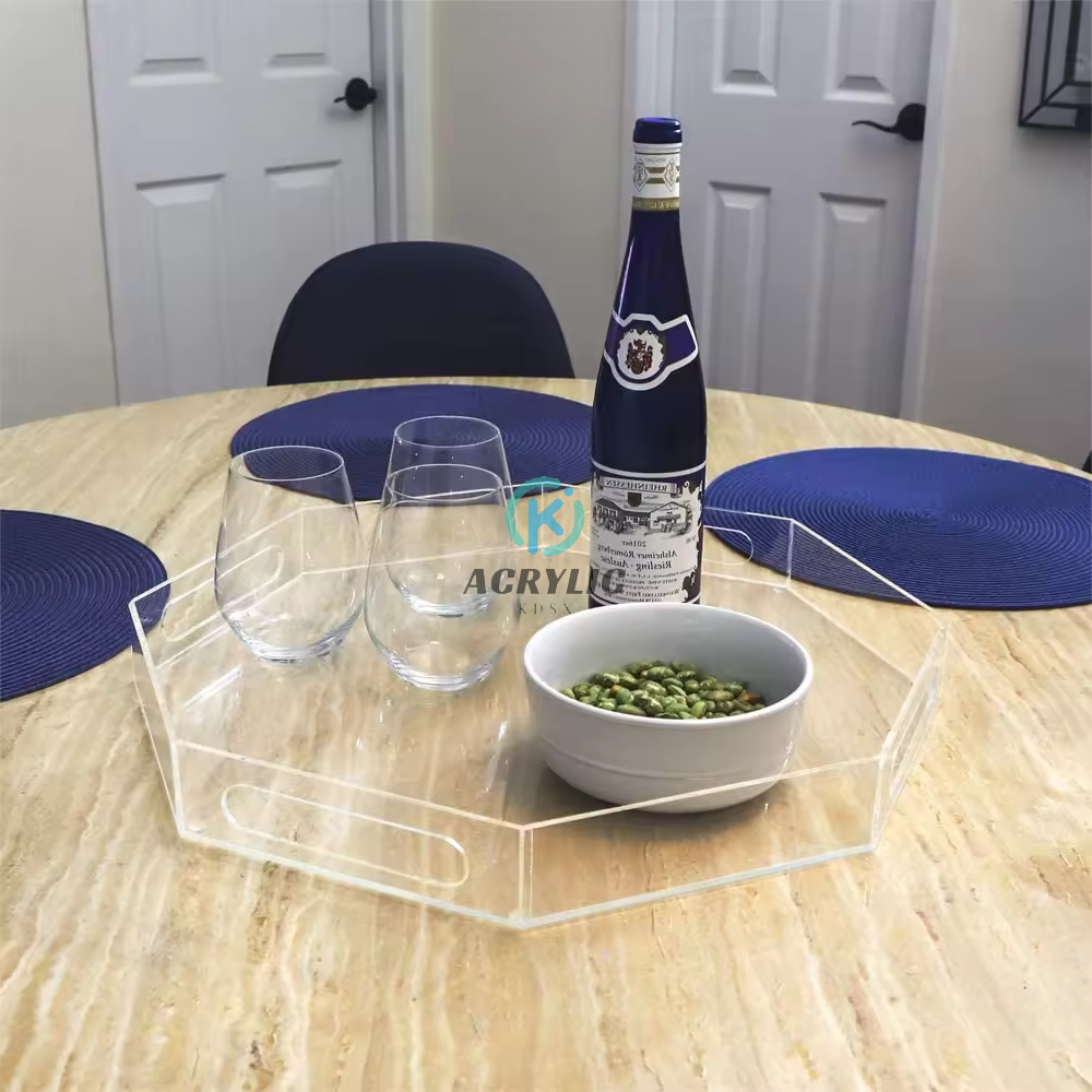 Serving Tray Wholesale Clear Stacking Lucite Tray Acrylic Trays