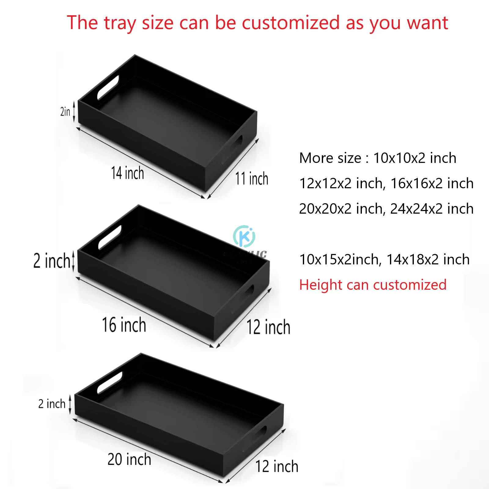 Serving Tray Wholesale Clear Stacking Lucite Tray Acrylic Trays