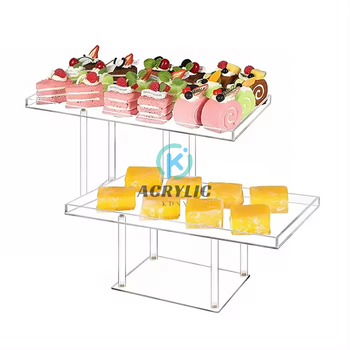 Acrylic Fruit Cold Frame Dessert Table Buffet Cake Snack Display