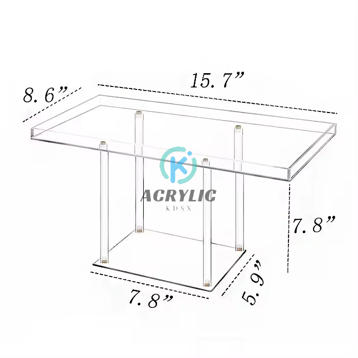 Acrylic Fruit Cold Frame Dessert Table Buffet Cake Snack Display