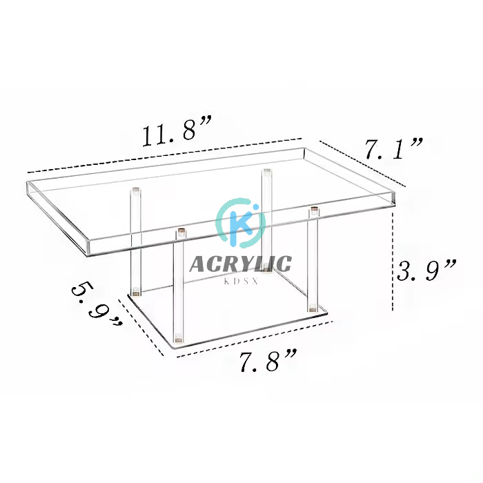 Acrylic Fruit Cold Frame Dessert Table Buffet Cake Snack Display