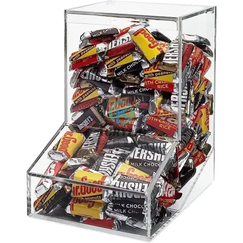 Acrylic Candy Dispenser Candy Store Desktop Food Display Stand acrylic ...