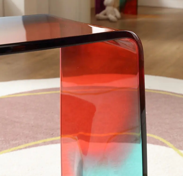 Customized Acrylic Rainbow Stool