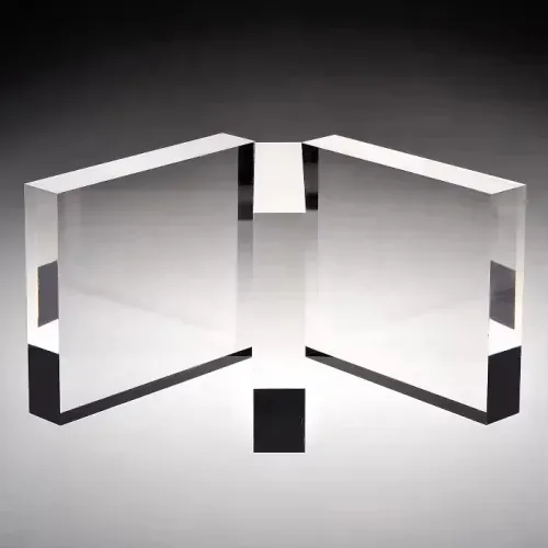Clear Acrylic Block Customized