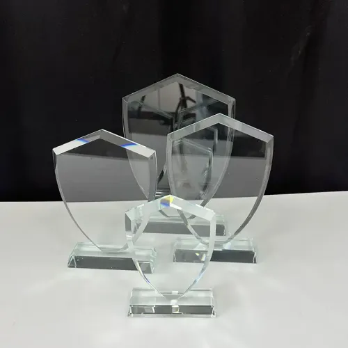 Acrylic Shield Trophy High Grade Crystal