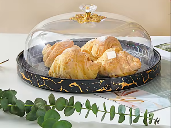 Personalized Acrylic Food Stands & Covers - Custom Display Solutions