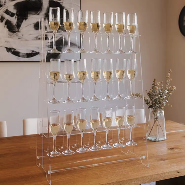 KDSX Acrylic Wine Glass Stand - Stylish & Durable Wine Glass Holders
