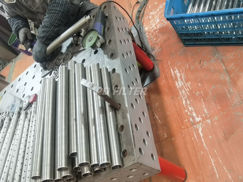 Wedge Wire Slot Tubes for Water Treatment or Media Retention