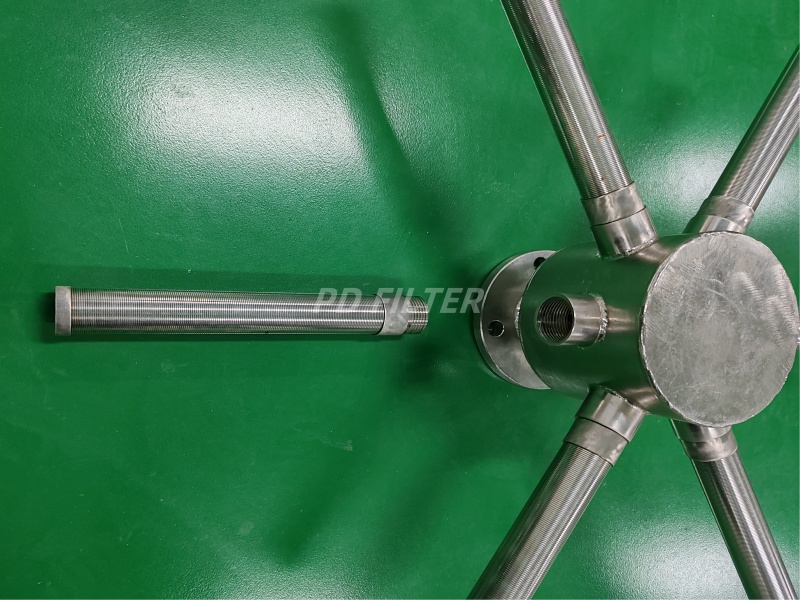 Wedge Wire Slot Tubes for Water Treatment or Media Retention