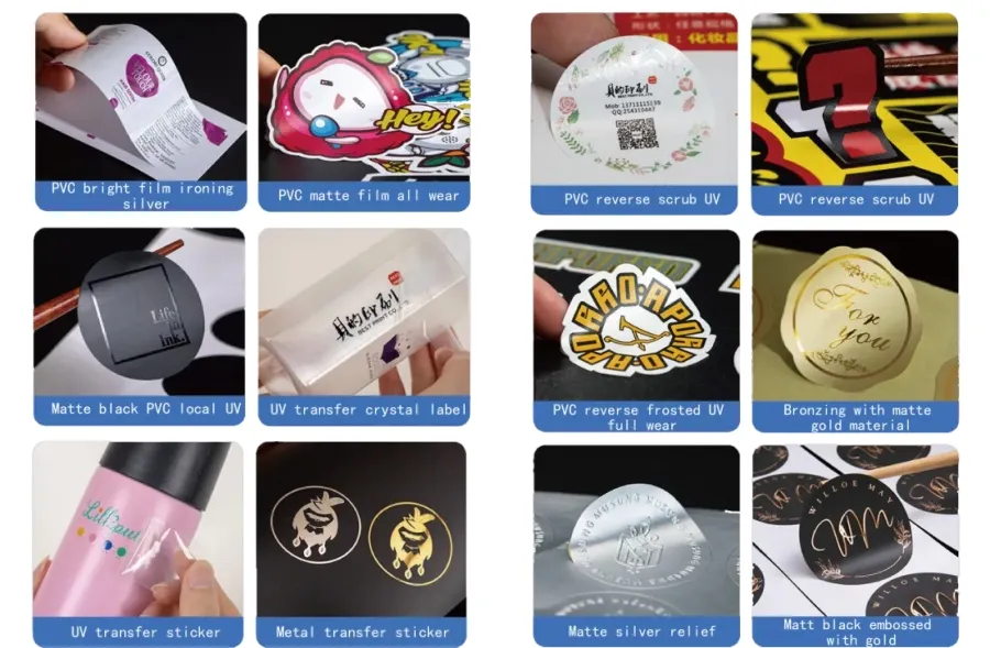 Custom Labels and Stickers manufacturer