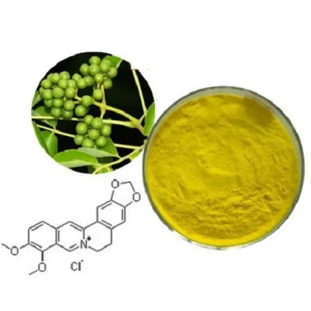 Berberine hydrochloride,plant extract,pharmaceutical raw material