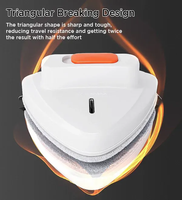 double sided magnetic adjustable glass cleaner