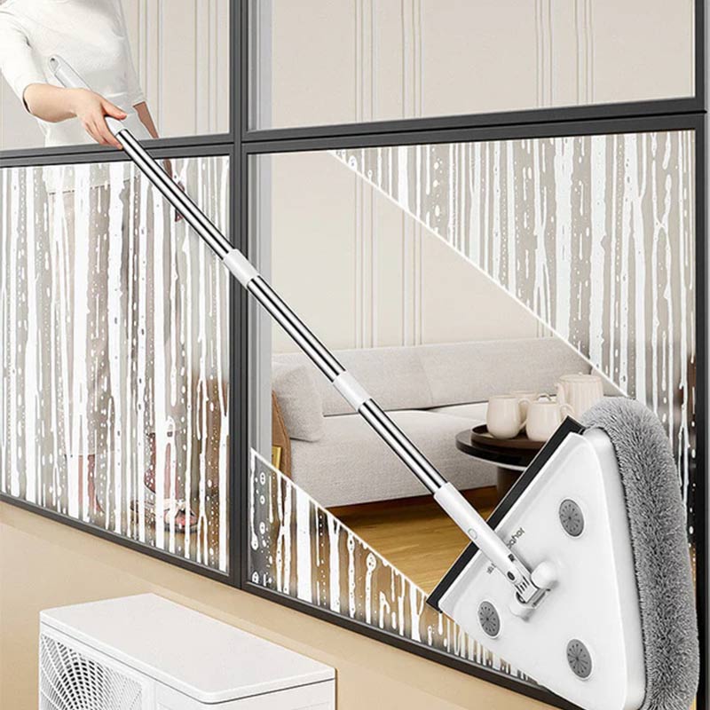 single sided triangular window cleaner