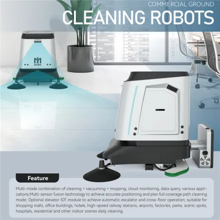 IIMT Automatic Driverless Intelligent Floor Commercial Cleaning Robot