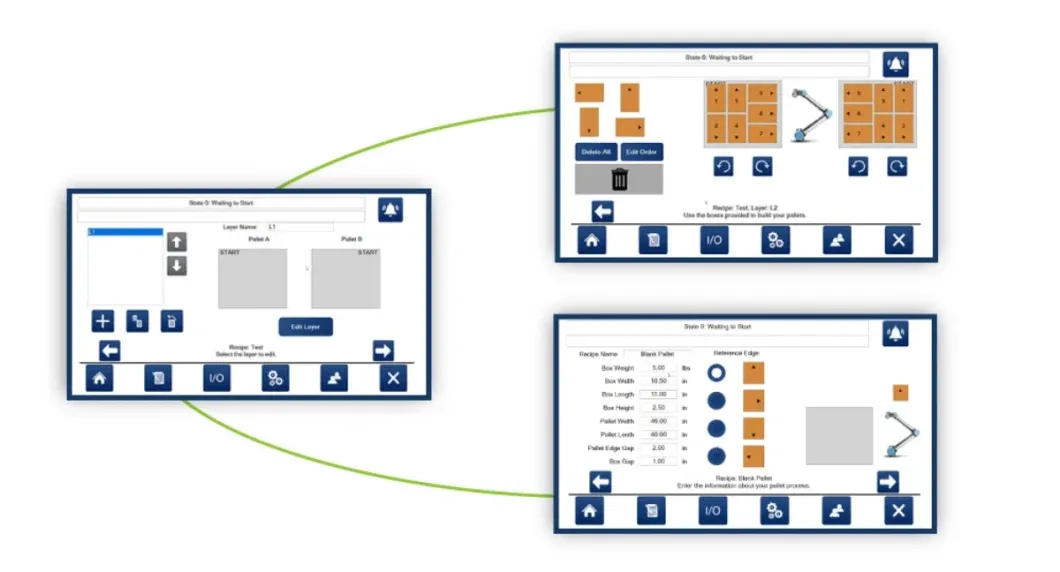 IIMT Programmable Fully Automatic Collaborative Palletizing Robot