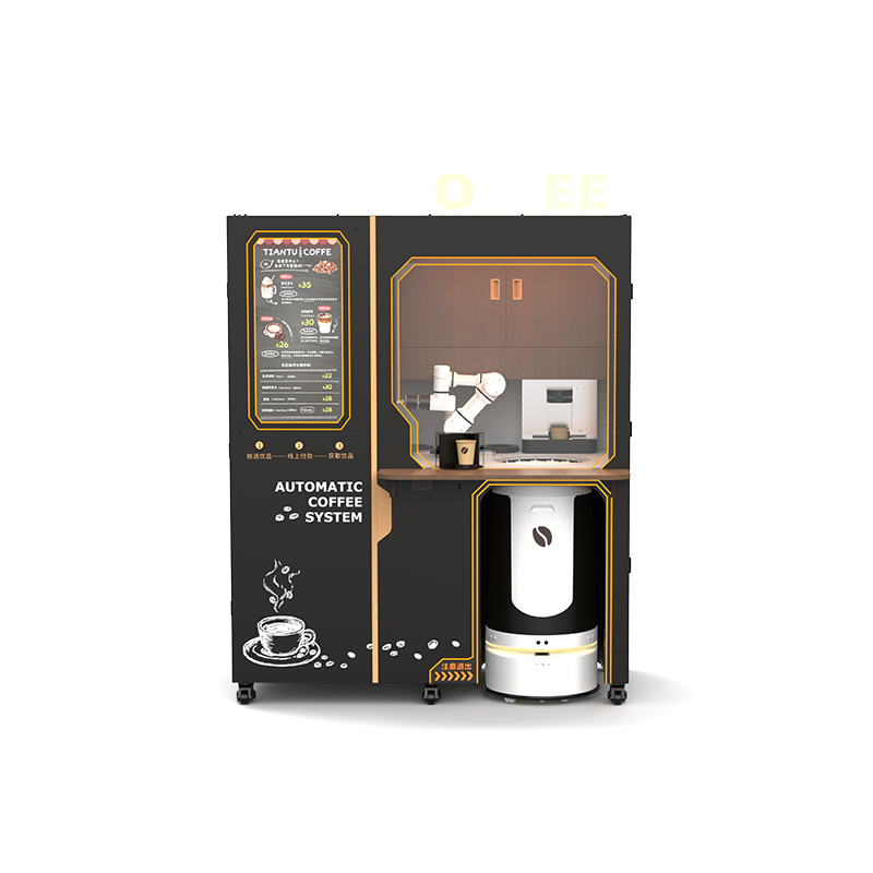 Commercial Coffee Robot Barista with Delivery Robot