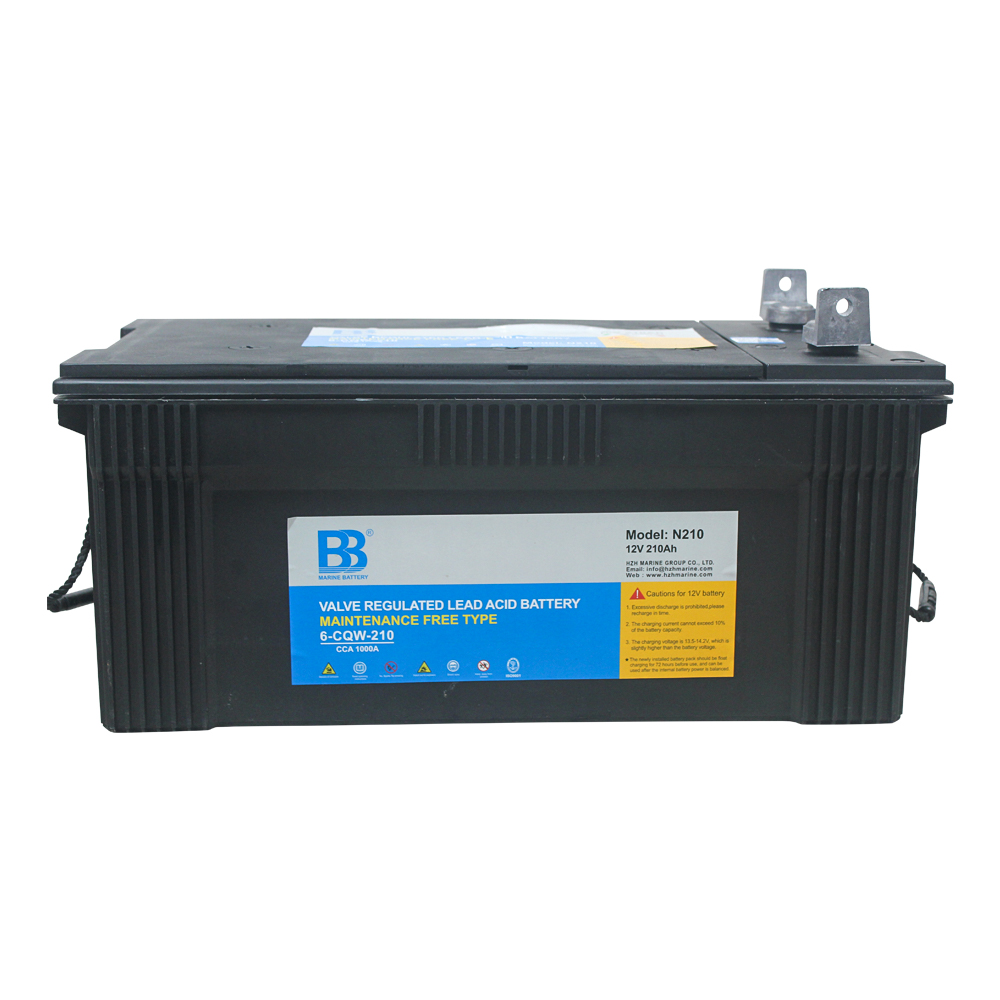 N210 12V 210Ah Marine Starting Battery | 1000 CCA, 1300 MCA