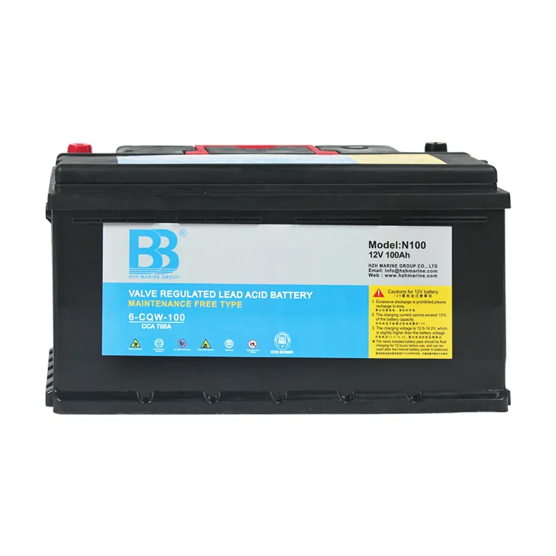 N100 12V 100Ah Marine Starting Battery | 700 CCA, 900 MCA