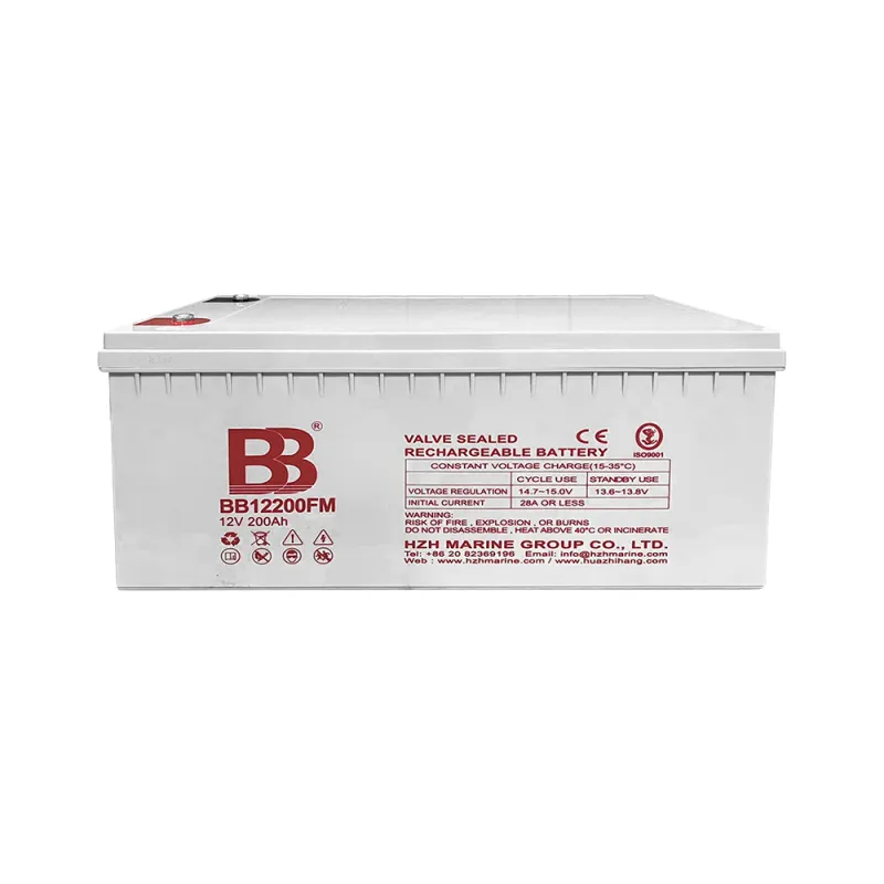 BB 12200FM 12V 200Ah Marine Deep Cycle Battery | HZH Marine
