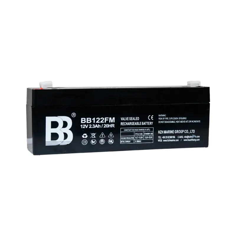 BB122FM 12V 2.3Ah Marine Deep Cycle Battery | HZH Marine