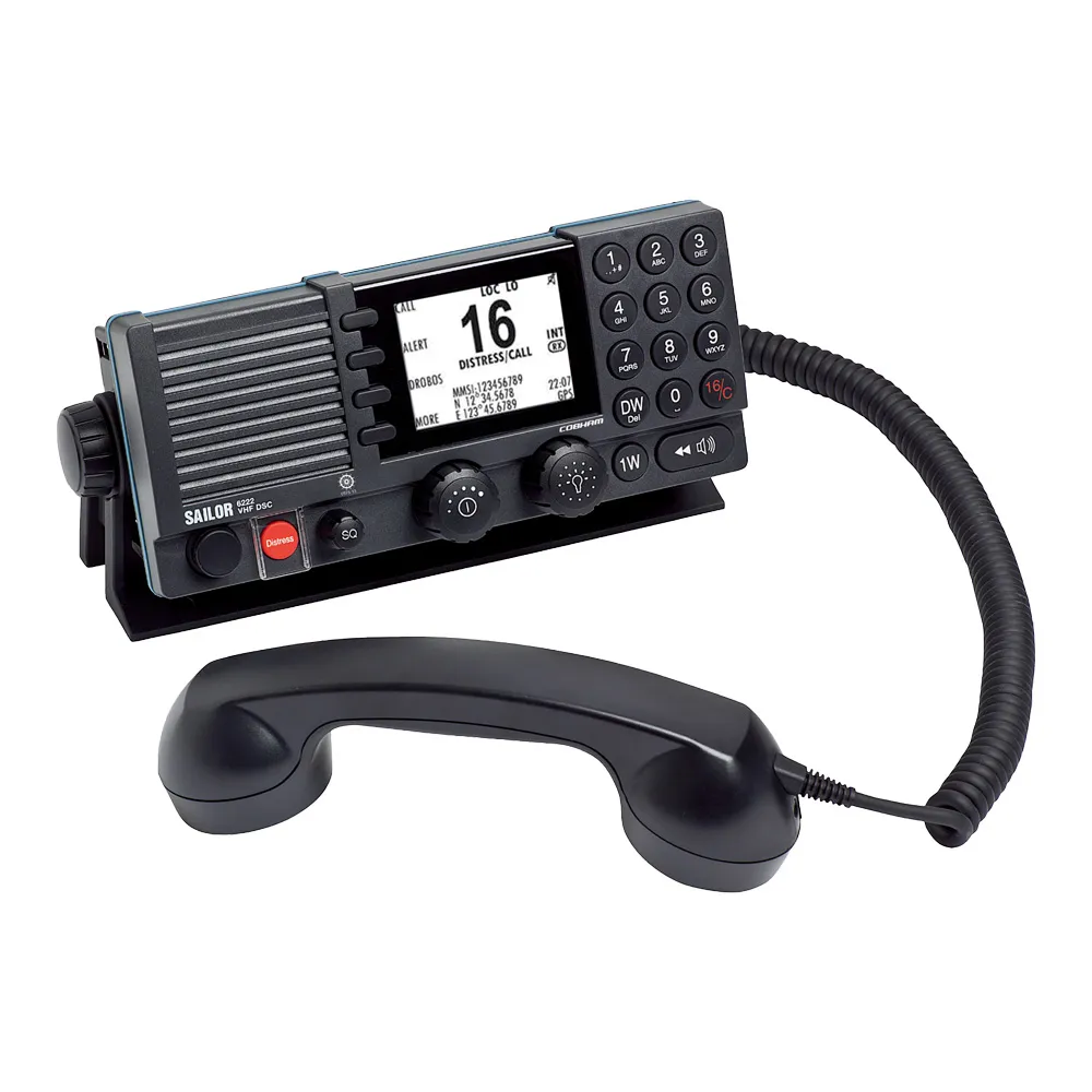 Sailor 6222 VHF DSC Class A Fixed-mount VHF Radio | HZH
