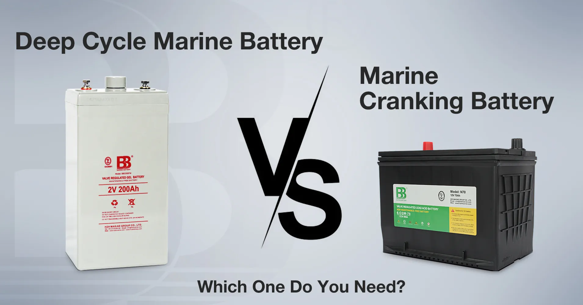 Marine Cranking Battery vs. Deep Cycle Marine Battery: Which One Do You ...