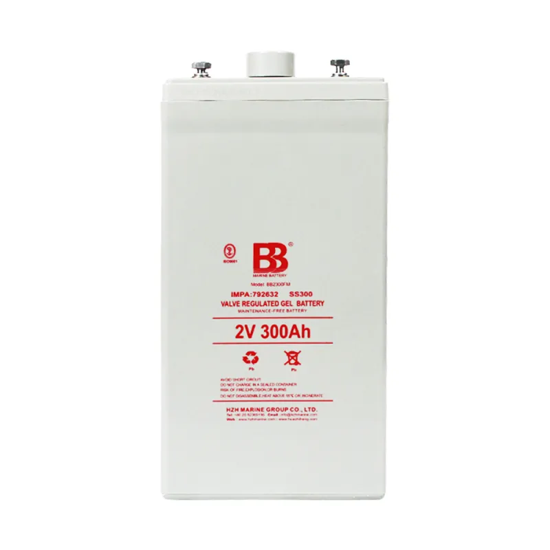 BB2300FM Marine Deep Cycle Battery, 2V 300Ah - AGM & Gel Technology