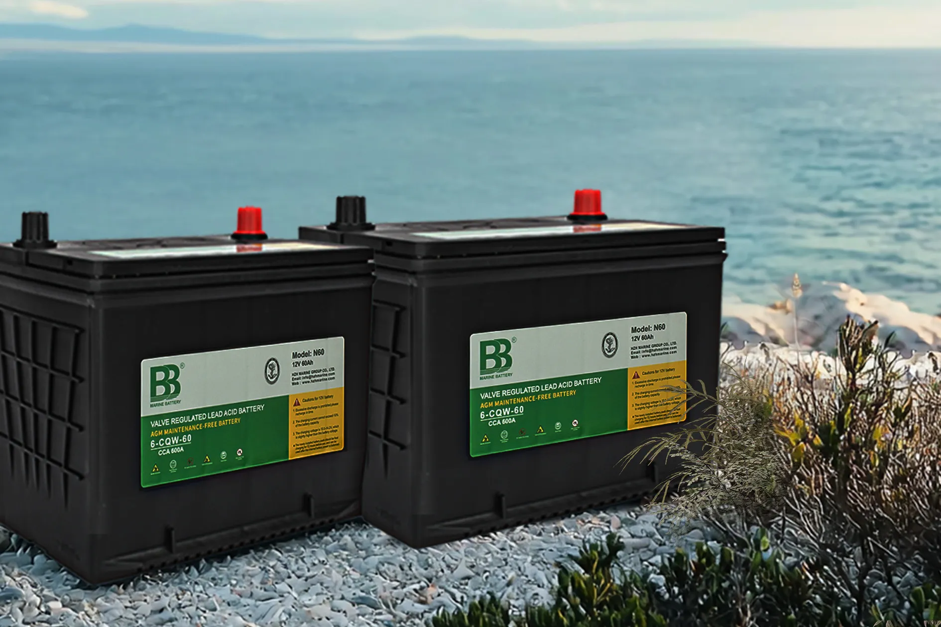 Reliable Marine Batteries | Deep Cycle & Starting | HZH Marine