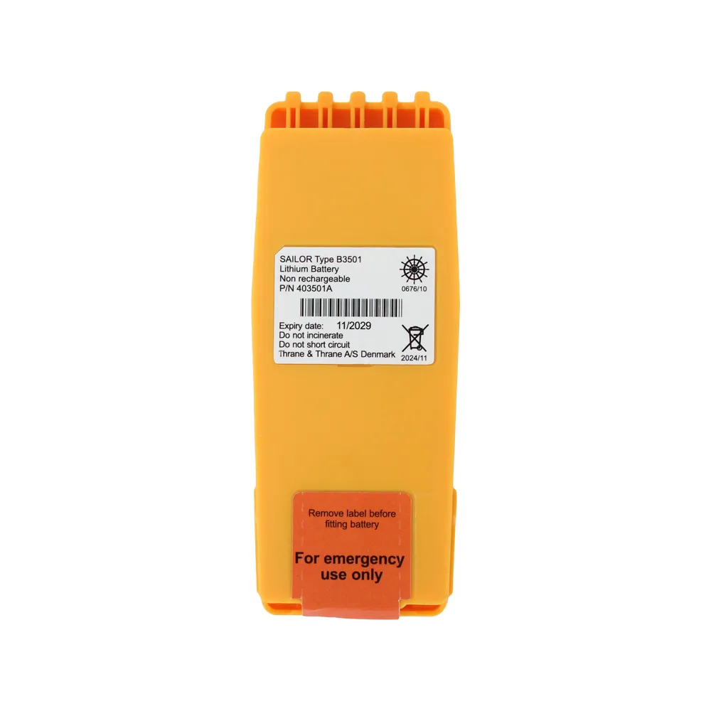 SAILOR B3501 Emergency Primary Battery S-403501A For SP3520 VHF GMDSS Radio