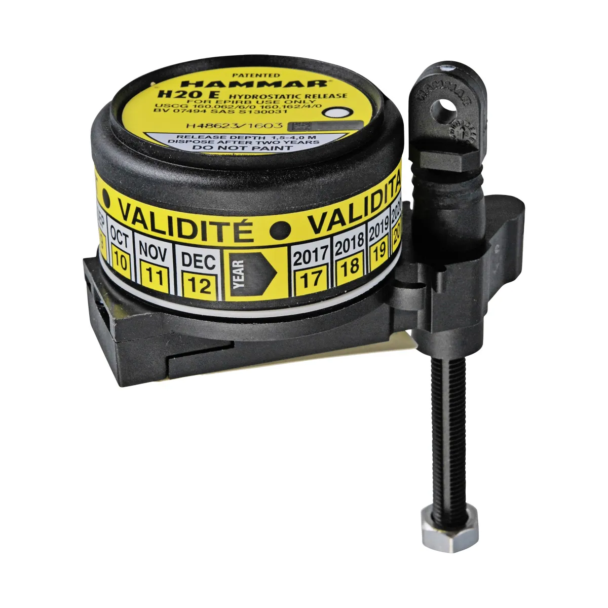 Hammar H20E Hydrostatic EPIRB Release: Safe & Reliable